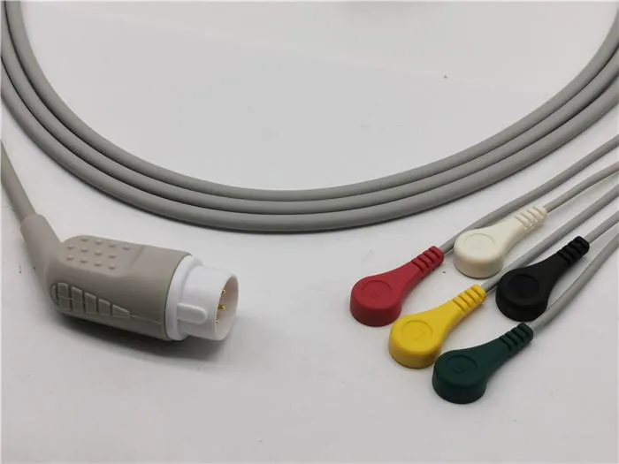 Philips EKG adapter kabelskih vodiča 5 vodi snaps proizvođače i ...